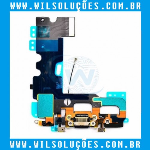 Cabo Flex Apple iPhone 7 7g Dock Conector de Carga